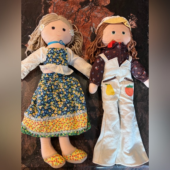 Knickerbocker | Toys | Vintage Rag Dolls By Knickerbocker Dolls Of ...